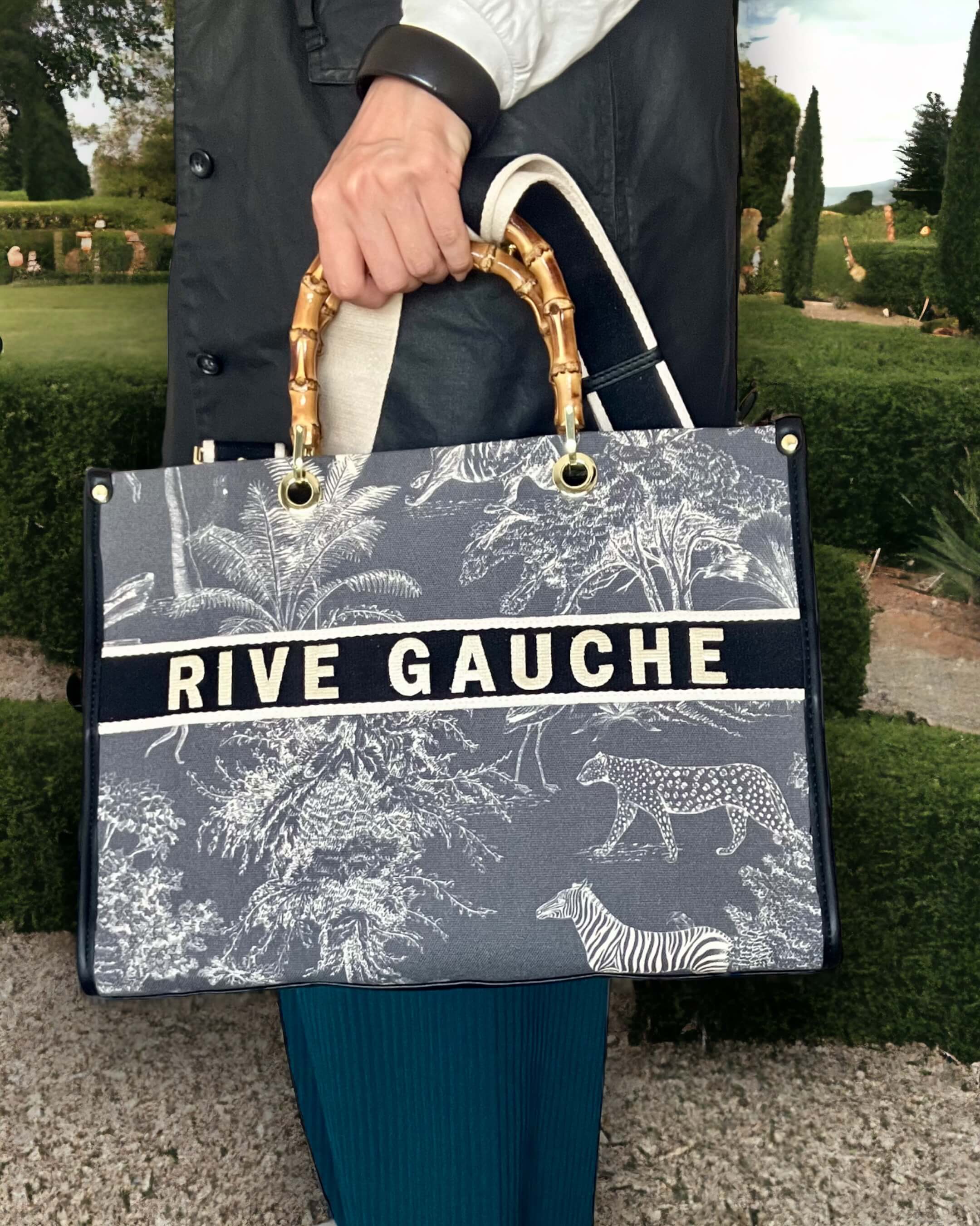 RIVE GAUCHE バンブーハンドバッグ【6231】｜Vimoda通販