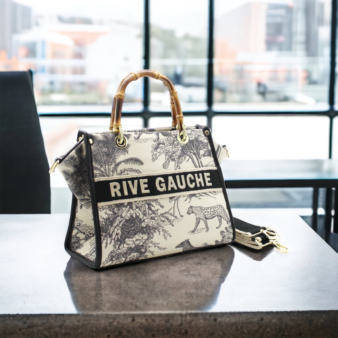 RIVE GAUCHE バンブーハンドバッグ【6251】｜Vimoda通販