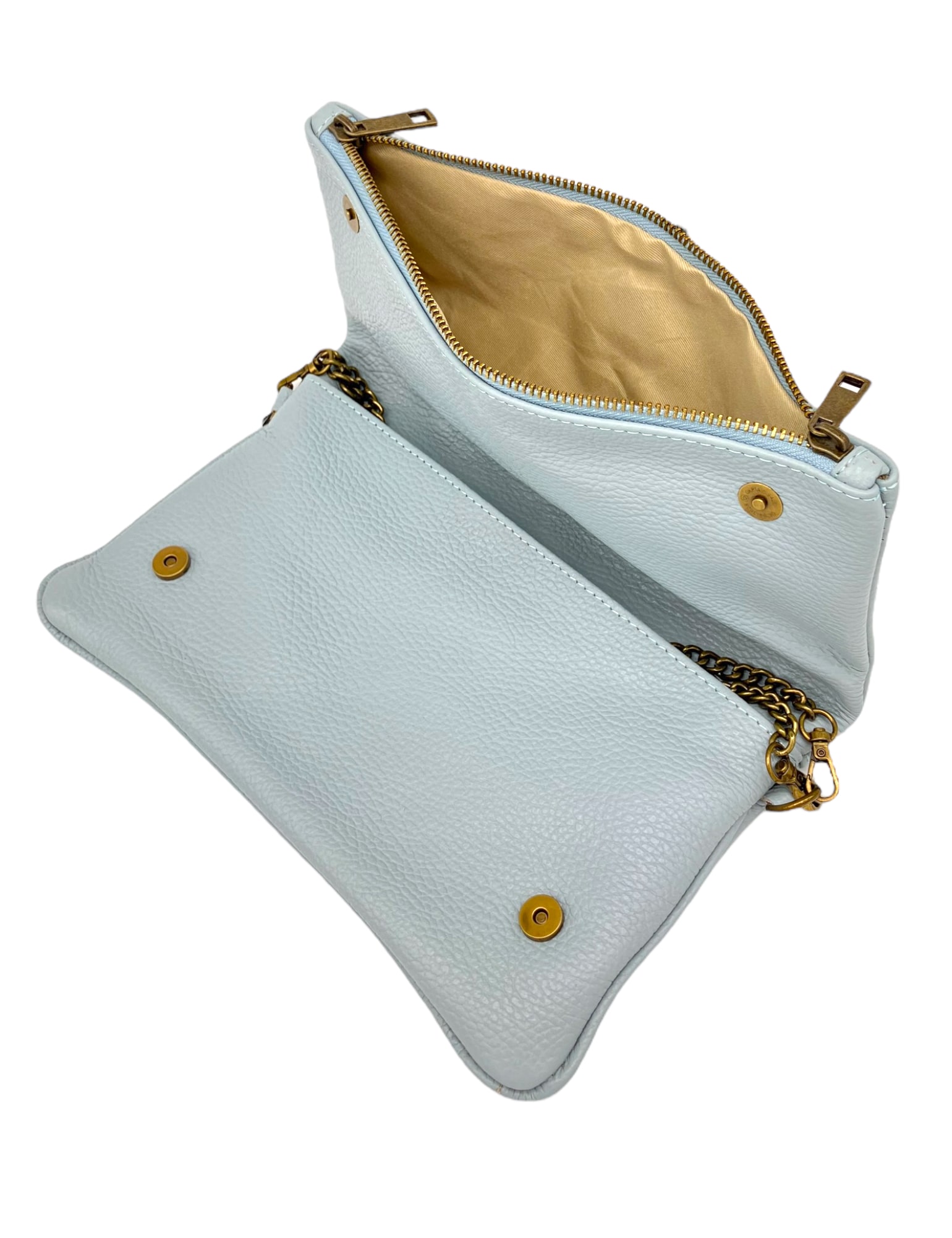 ミツバチモチーフ パイソン レザー 二つ折りクラッチバッグ【39792】｜Vimoda通販